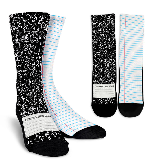 Writer's Notepad Socks